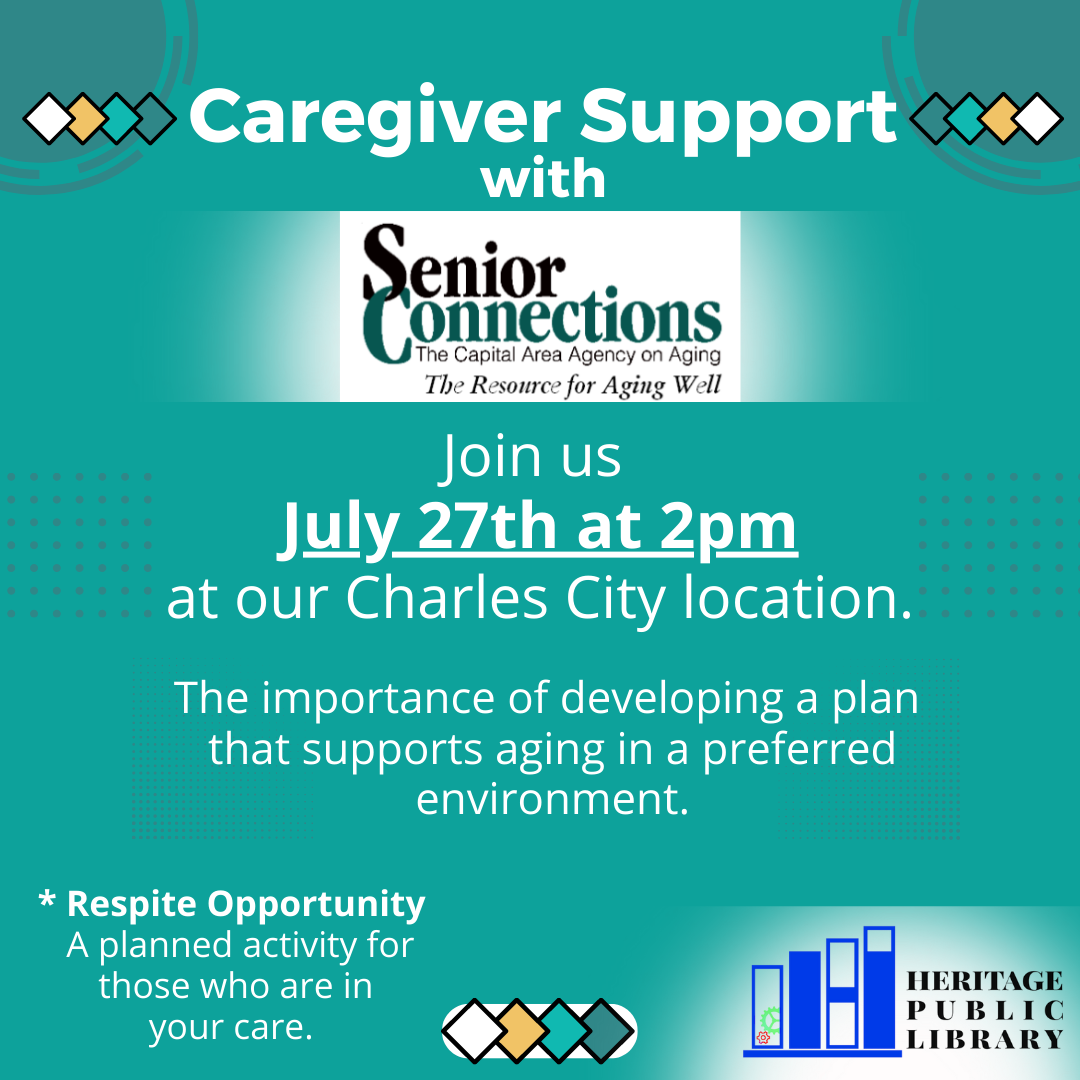 Senior Connections CC | Heritage Public Library